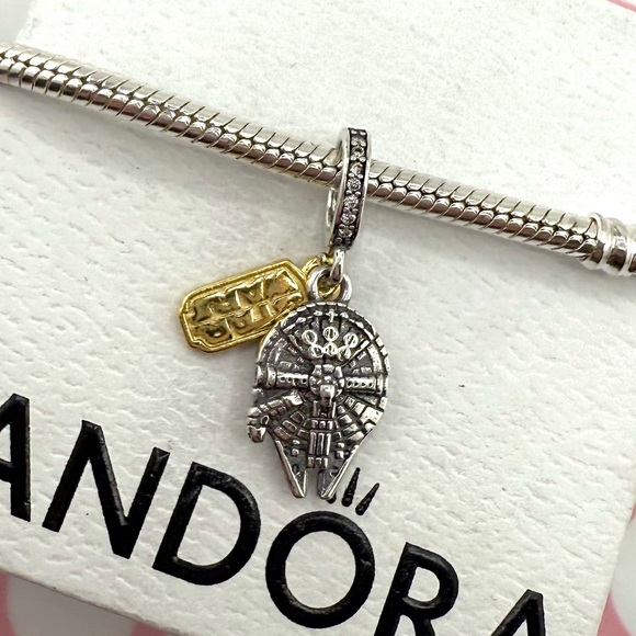 Star Wars | Jewelry | Star Wars Millennium Falcon Han Solo Charm | Poshmark
